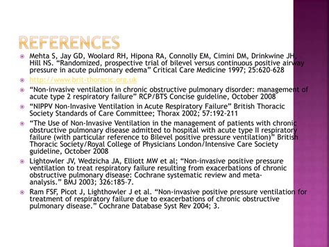Non Invasive Ventilation Bipap Pptx Lung And Respiratory Health