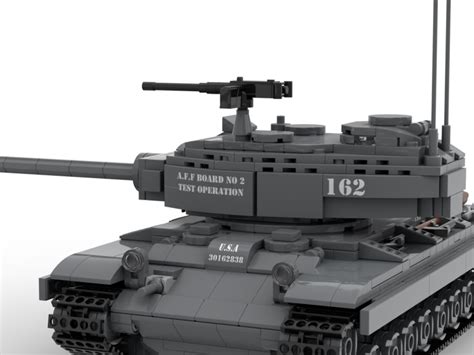 Lego Moc Heavy Tank T29 V2 By Gunsofbrickston Rebrickable Build