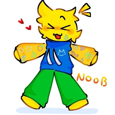Roblox Noob Fanart