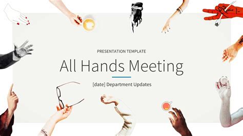 All Hands Meeting Email Template