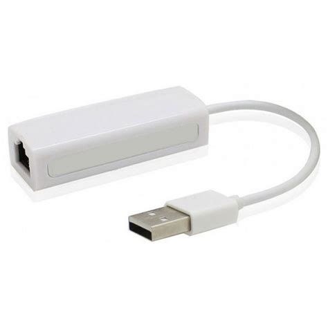 Adaptateur Usb Vers Rj45 Blanc Usb Lan