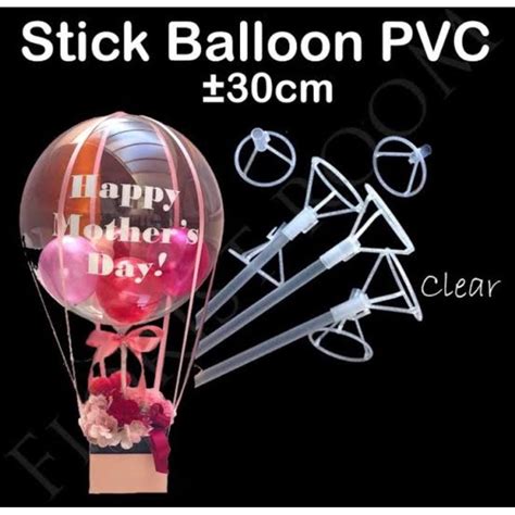 Jual Stik Balon Foil Stik Balon Pvc Isi 50 Biji Shopee Indonesia