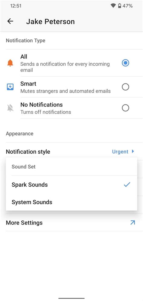 Customize Spark For Android Notifications With Lights Sounds And Vibrations Android Gadget Hacks