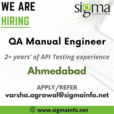 Varsha Agrawal On Linkedin Hiringimmediately Hiring Openings Jobopportunity Jobopening Qa