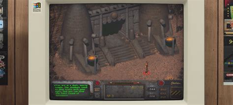 Fallout 2 1998 On Windows 95 With Dosbox Pure Rretroarch