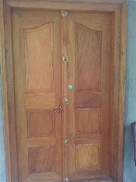 Kerala Style Carpenter Works And Designs Kerala Style Wooden Double