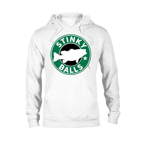 Stinkbucks White Hoodie Stinky Balls