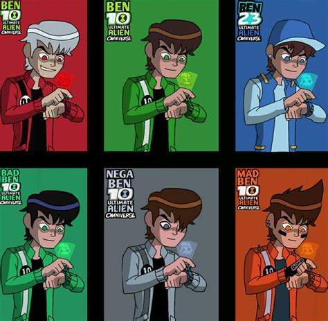 All Ben 10 Uaf Omniverse By Ben10facts On Deviantart