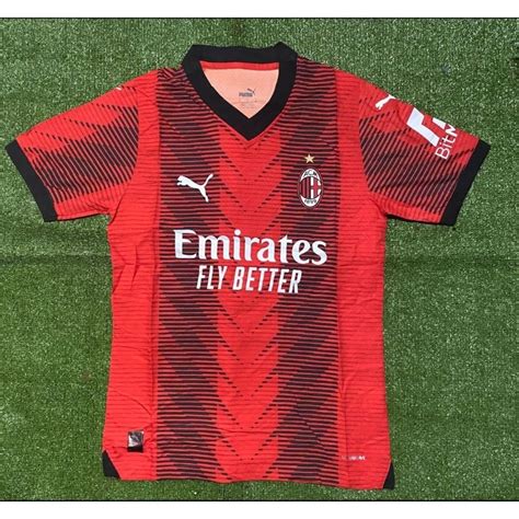 Jual MUSIM DEPAN Import Jersey MILAN Home PI Player Issue Drifit ADV