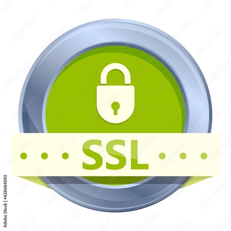 Encryption Ssl Certificate Icon Cartoon Of Encryption Ssl Certificate Vector Icon For Web