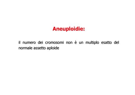 Mutazioni Cromosomiche E Genomiche Docsity