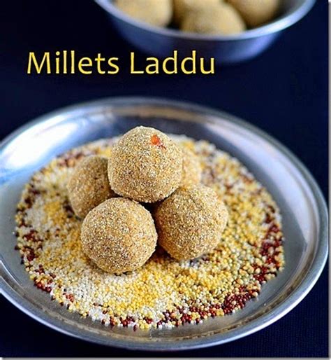 Millet Laddu Recipe Mixed Millet Ladoo Millets Recipes Chitras