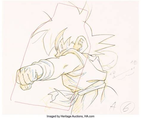 Dragon Ball Gt Goku Animation Drawing Toei Animation C 1989 96 Von