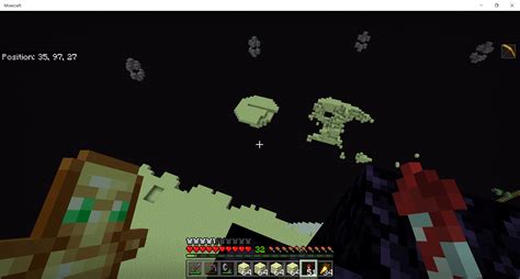 randomly spawning end platforms r minecraft