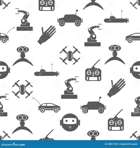 Robotics Submarine Outline Icon Set Of Robotics Illustration Icons