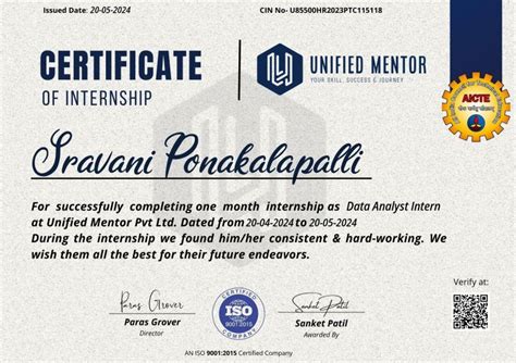 sravani ponakalapalli on linkedin dataanalytics internship