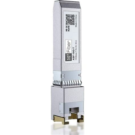 Sfp 10gbase T Transceiver Copper Rj45 Module Compatible Hp Procurve Andhp Aruba Reach 30m