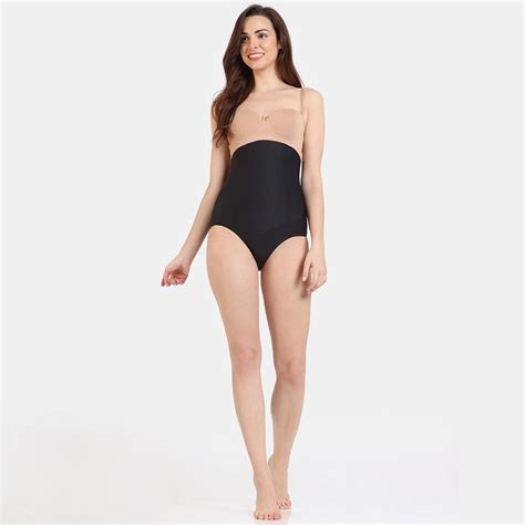 Buy Zivame All Day High Waist Shaper Brief Black Online