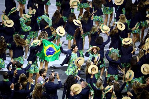 Cerimônia De Abertura Dos Jogos Olímpicos Rio 2016 Veja