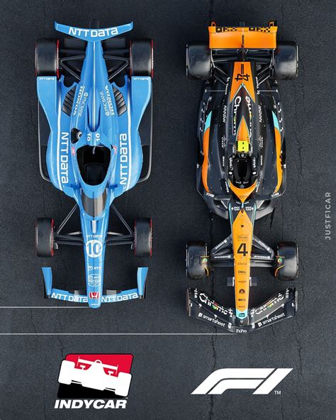Just F1 Car On Instagram F1 Vs Indycar Size Comparison 👀🔥 In 2024