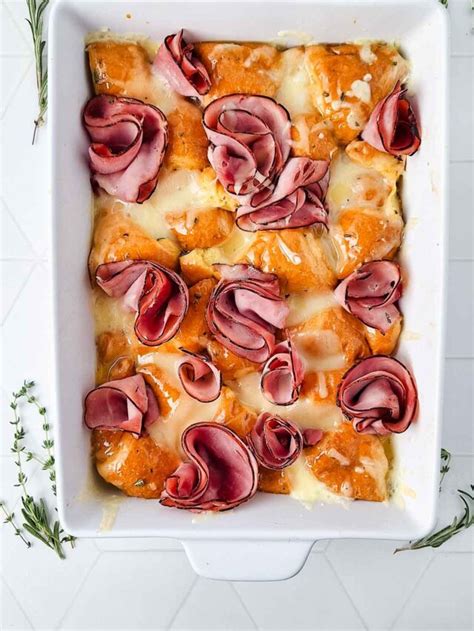Delicious Ham And Cheese Croissant Bake Brooklyn Active Mama