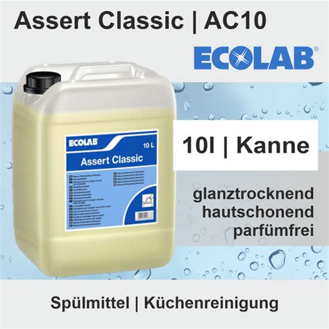 Assert Classic Spühlmittel I 10l Ecolab