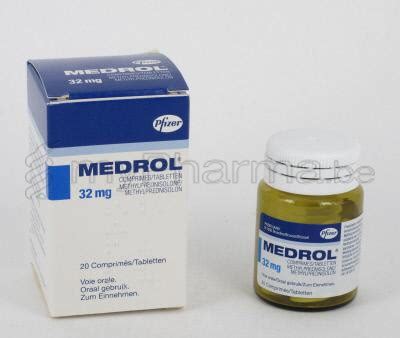 BVBA Apotheek Patrick Meysen 3990 Peer Welkom MEDROL 32 MG 20 TABL