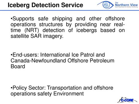Ppt Iceberg Detection Service Powerpoint Presentation Free Download Id3976007