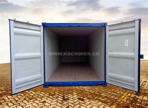 20 Low Cube Shipping Container Newone Trip K Schmied Ag