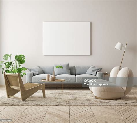 모던 한 인테리어 배경 스칸디나비아 스타일 3d 렌더링에서 포스터 프레임을 모의 0명에 대한 스톡 사진 및 기타 이미지 0명 개념 검은색 Istock