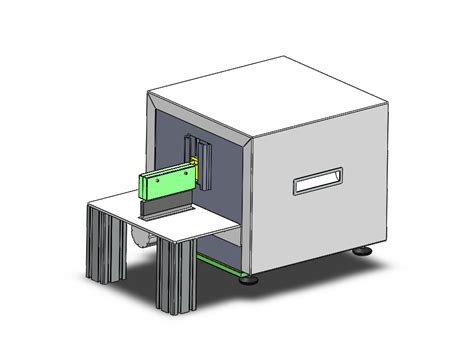 自动切菜机sw18 SOLIDWORKS 2018 模型图纸下载 懒石网