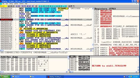 리버싱초보탈출 레나튜토리얼 9 비주얼베이직vb 프로그램 시리얼키 획득하기 Youtube