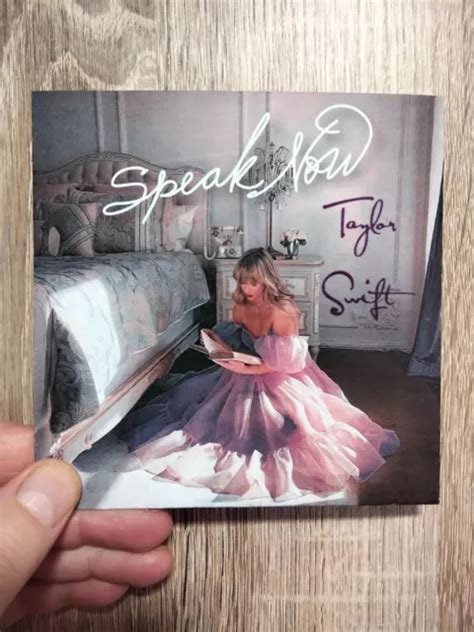 Taylor Swift Speak Now Taylors Version Cd Album Jewel Case Eur