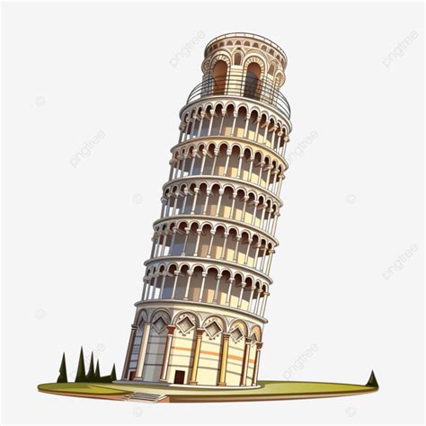 피사의 유명한 랜드마크의 사탑 탑 피사 경계표 Png 일러스트 및 이미지 에 대한 무료 다운로드 Pngtree