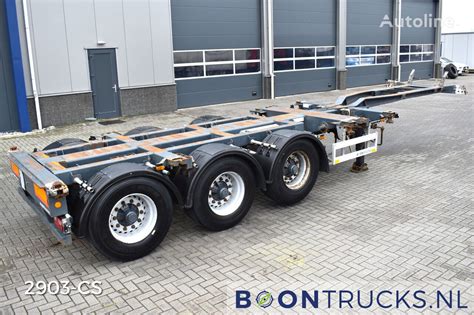 Pacton T3 010 2x20 30 40 45ft HC 3x EXTENDABLE NL TRAILER