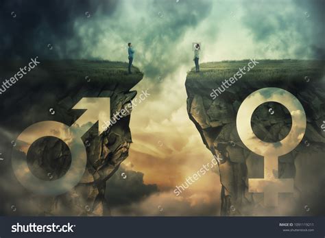 Gender Gap Idea Sex Equality Inequality Stock Photo Shutterstock