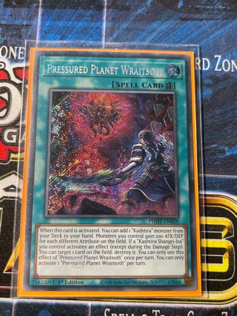 Yu Gi Oh Pressured Planet Wraitsoth Comprare Su Ricardo