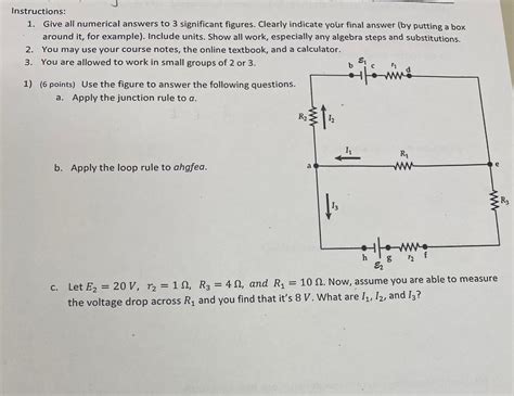 Solved 1 Give All Numerical Answers To 3 Significant