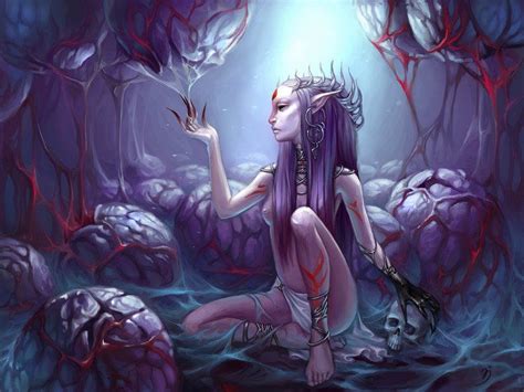 ArtStation Berserk CCG Anna Ignatieva Gothic Fairy Dark Fairy New