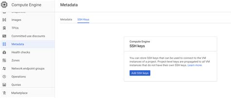 Google Cloud Accessing Linux VM Via Private Key Stack Overflow