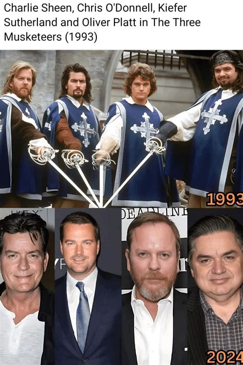 Cast Of The Three Musketeers 1993 And 2024 Roldschoolcool