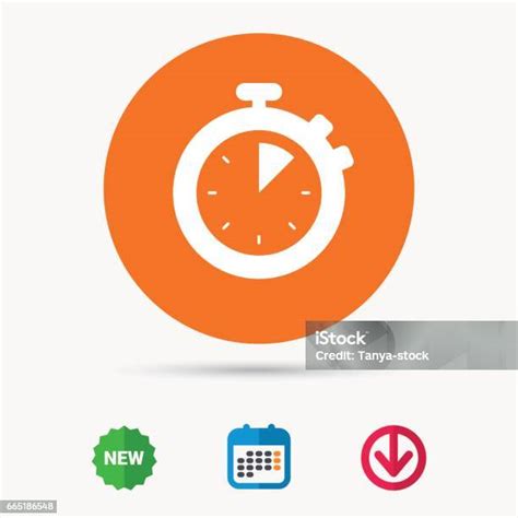 스톱워치 아이콘크기 계시자 또는 시계 장치 팻말 개념에 대한 스톡 벡터 아트 및 기타 이미지 개념 고급 다운로드 Istock