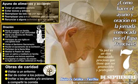 Gota Católica Gotas De Dios ¿cómo Hacer El Ayuno Y Oración En La