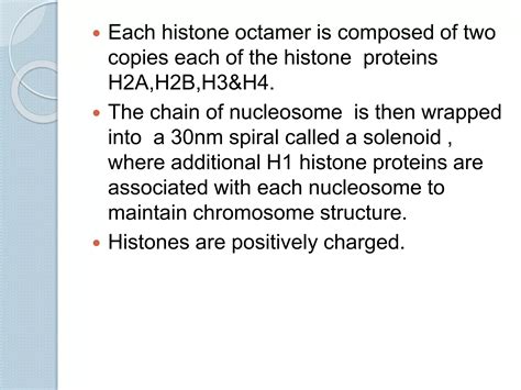Types Of Histones Histone Modifications And Their Effects PPTX