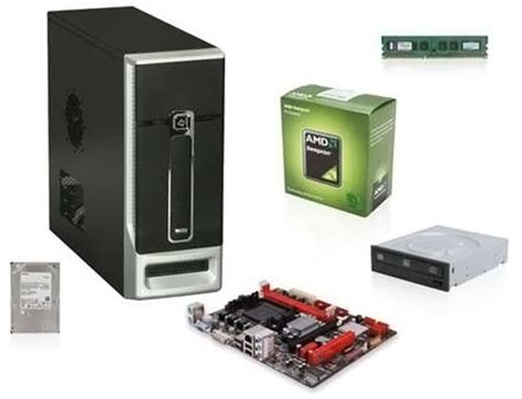 65 Off Amd 2 8ghz Barebones Desktop Pc Combo Kit 159 Free Shipping