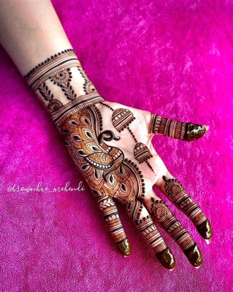 Bridal Mehndi Peacock