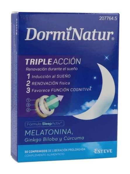 Dorminatur Triple Accion Comprimidos Liberacion Prolongada