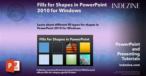 Fills For Shapes In Powerpoint 2010 For Windows