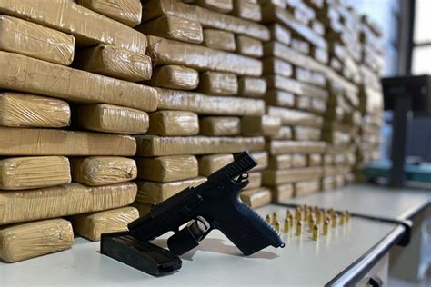 Polícia Civil Apreende Cerca De 300 Kg De Maconha Em Granja
