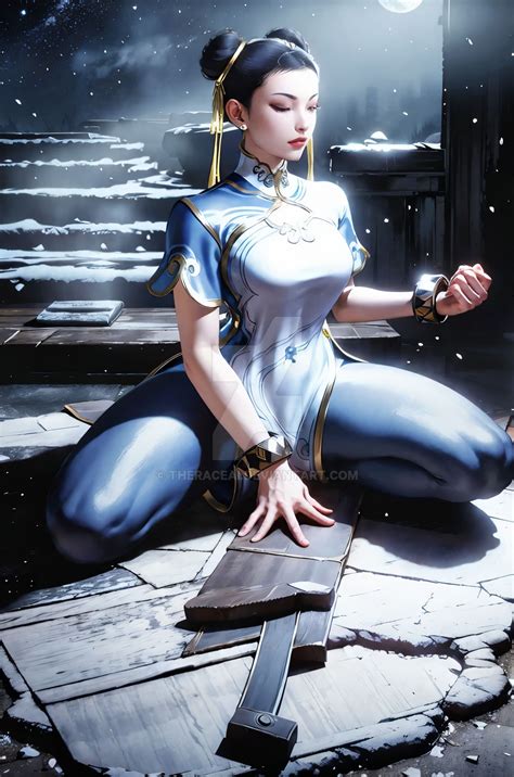 CHUN-LI - Adoptable 018 by TheraceAI on DeviantArt